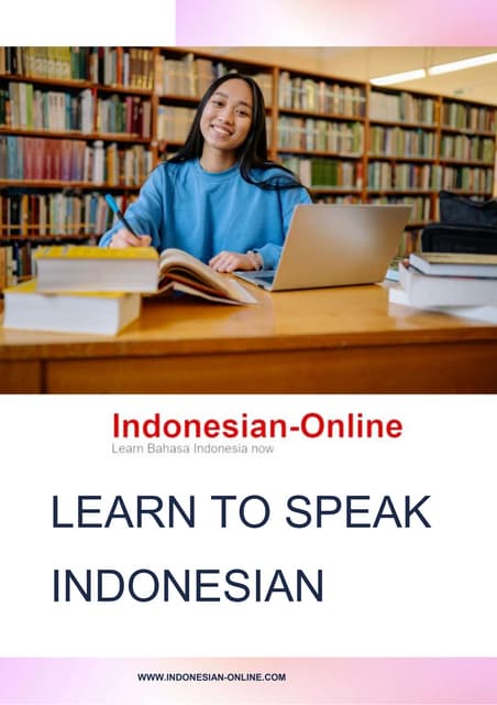 Indonesian language program | Indonesian-Online | PDF