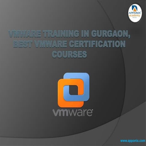 Learn v mware certification course | PPT