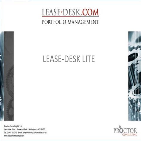 Lease-Desk Lite | PPTX