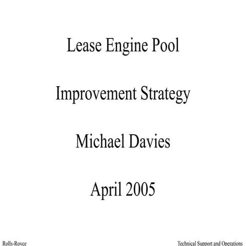 Lease strategy project (lem) | PPT | Free Download