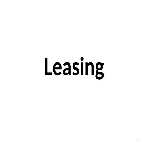 Leasing-New.ppt leaasing rules and regulations | PPT