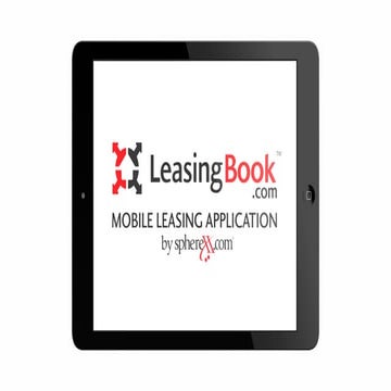 LeasingBook Mobile Leasing Application | PDF