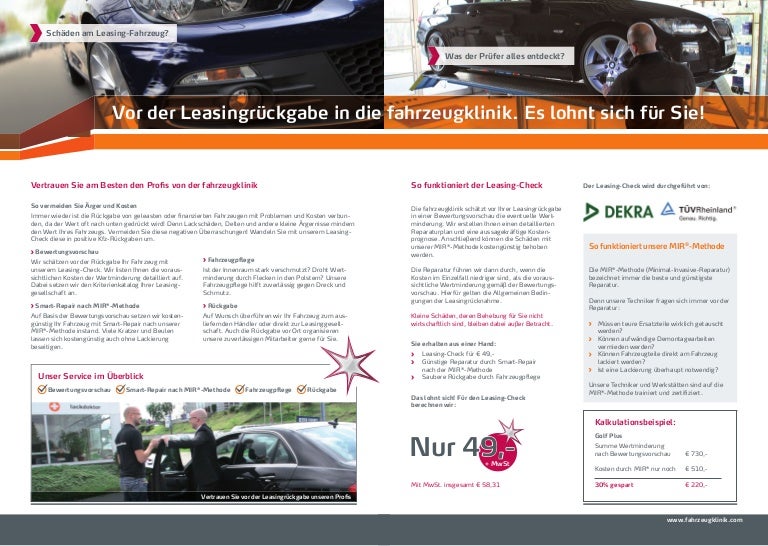 Vw Leasing Schadenkatalog Pdf