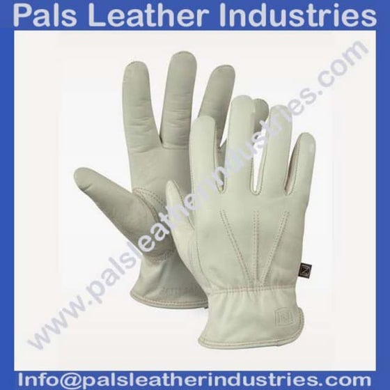 Full grain leather work gloves | PDF