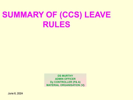 FR & SR -One Liners ( Fundamental Rules & Supplementary Rules and ...