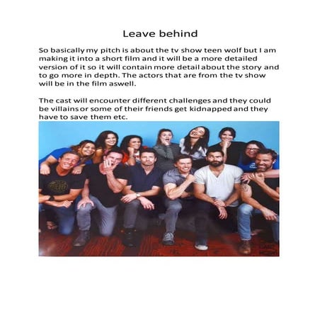 Leave behind | PDF