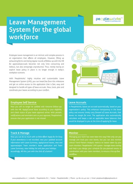 Leave management system - Keka | PPT