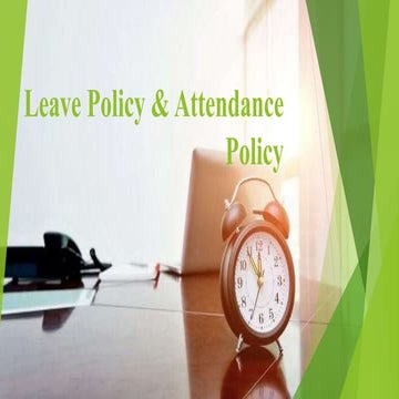 Leave Policy & Attendance Policy.pptx