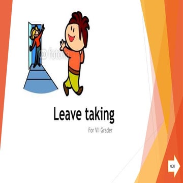 Leave taking.ppt