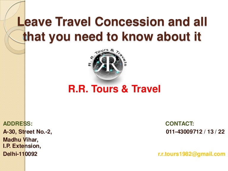 Leave Travel Concession And All That You Need leave-travel-concession-and-all-that-you-need