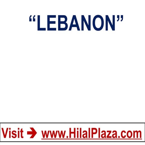 Lebanon | PPT
