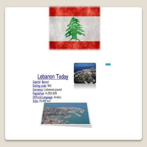 Lebanon | PPTX