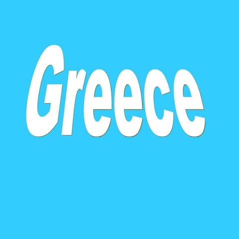 Greece slideshow | PPT