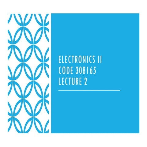 resistors, capacitor and inductors along with their combination | PDF