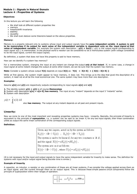 Signals & Systems PPT | PPTX