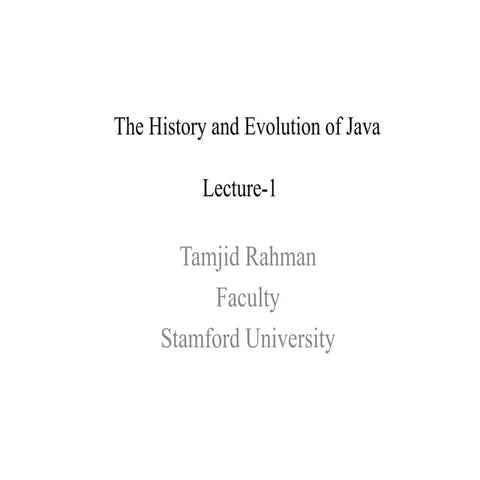 Lec 1 Of Oop2 Ppt 