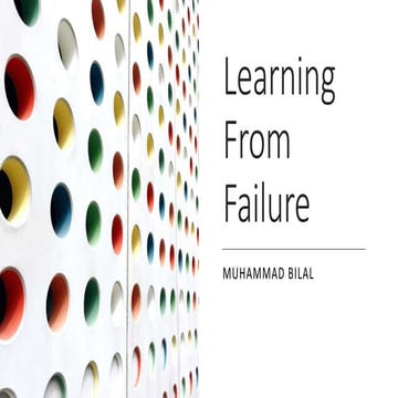 Lec-10-3.pptx of case studies of learning from failure | PPTX