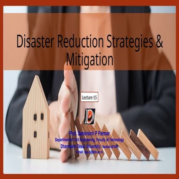 Lec-15 Disaster Reduction Strategies & Mitigation.pptx