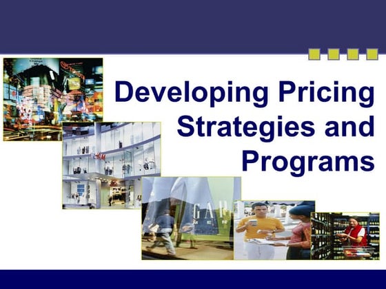 setting of price | PPTX | Business | Business and Finance