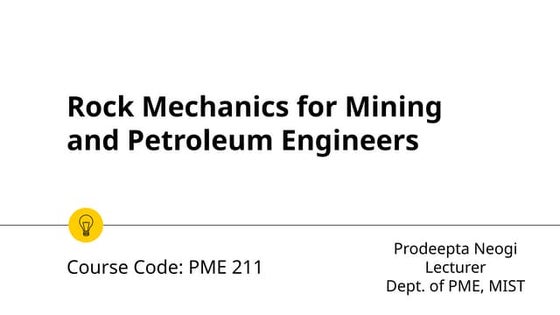 Key Principles Rock Mechanics _ Public Notes | PPT