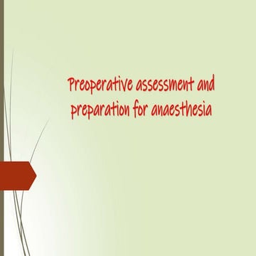pre and post operative care ppt | PPTX