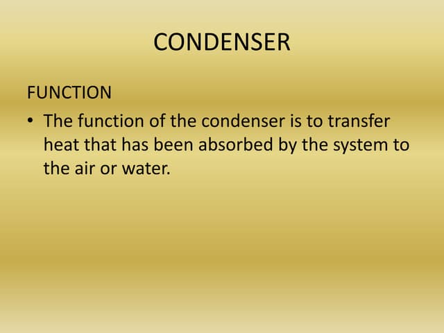Design of condenser | PPT