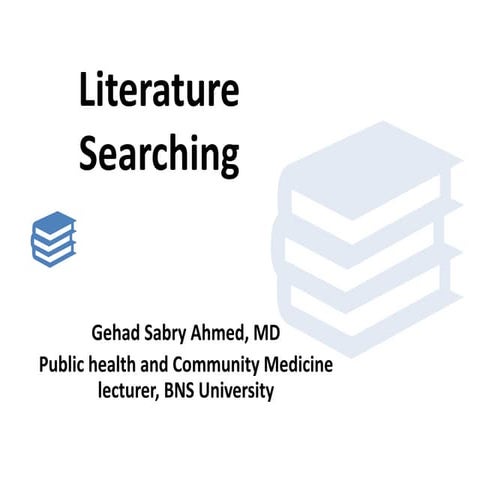 Lec.5 Literature search Dr Gehad.pptx