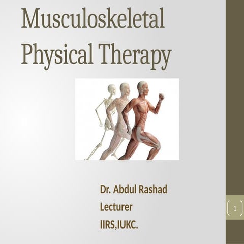 LEC.01. Musculoskeletal Intro.pptx MSK PPT | PPTX