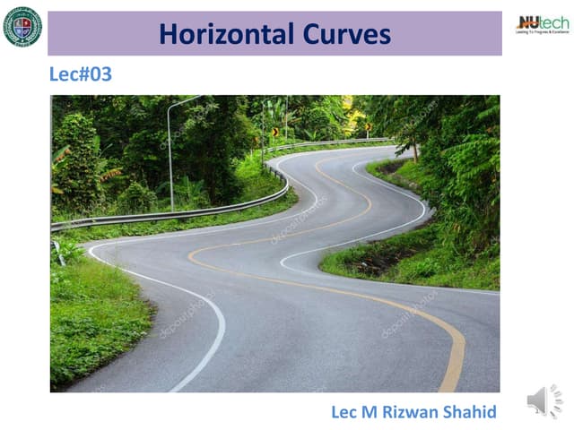 Lec. 11 setting out simple circular curve | PDF