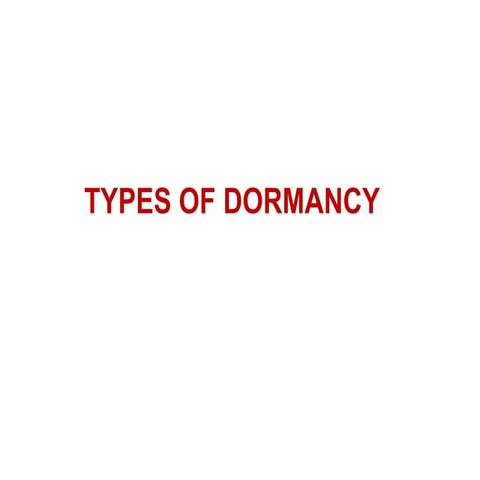 Lec -5 Types of Dormancy.ppt