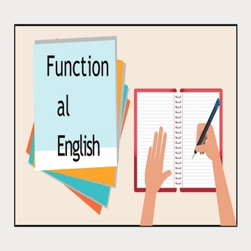 Functional English(What is functional English) | PPTX