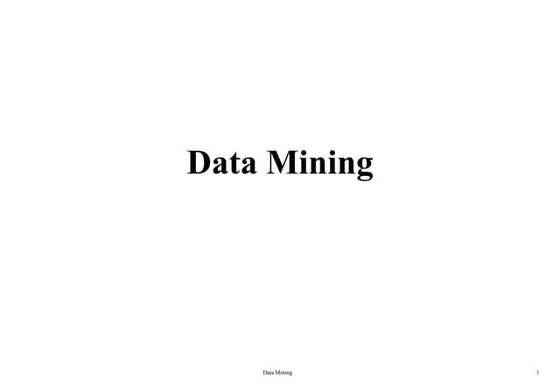 chapter1_Introduction.pdf data mining ppt | PPT chapter1_Introduction.pdf data mining ppt | PPT
