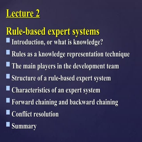 Presentation about Rule-based expert system.pptx