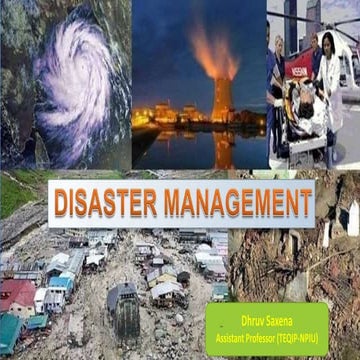 Disaster Management Introduction & Classification | PPTX | Environment ...