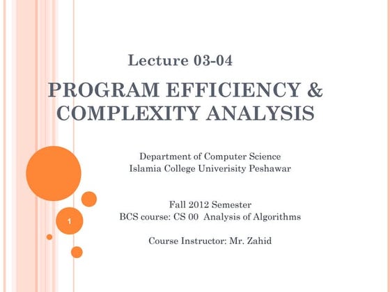 Design And Analysis Of Algorithms Ppt 2366