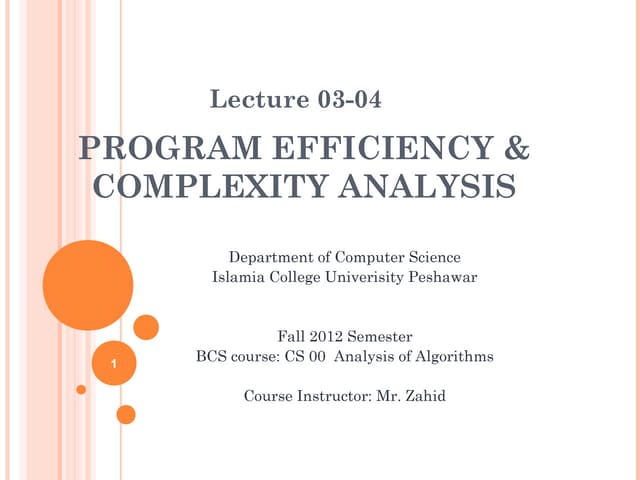 Lec03 04 Time Complexity Ppt Programming Languages Computing
