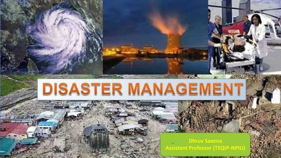 Disaster Management Cycle (DMC)| Ms. Pooja Sharma , Department of ...