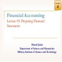 Preparing Financial Statements | PDF