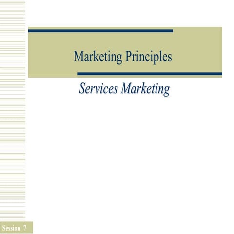 Lec 06 Services Marketing for students .ppt