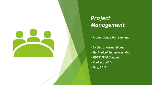Total Understanding About Project Scope. | PPTX