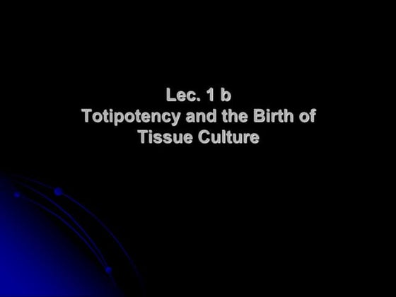 totipotency | PPTX