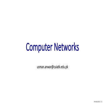 Networking Essentials: The Backbone of Digital Communication | PPTX