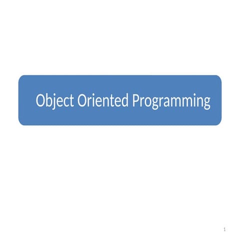 Object Oriented in JAVA 333333333333.ppt