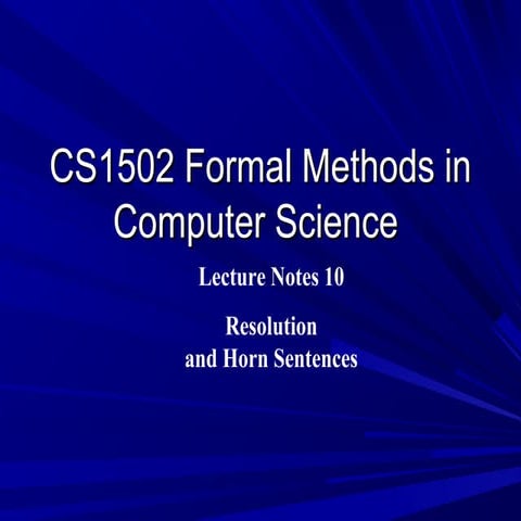 Lec10 | PPT | Programming Languages | Computing