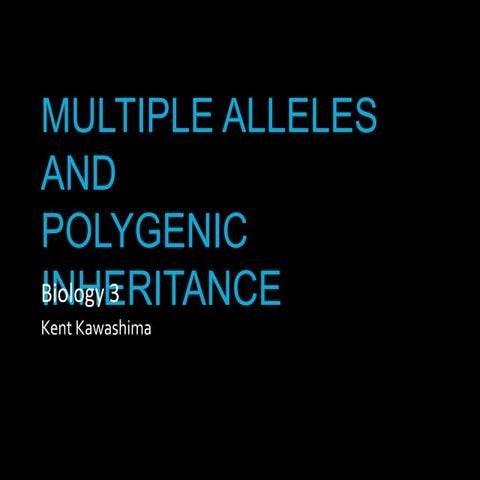 Lec10 Genetics Recap | PPTX | Eye and Vision Conditions | Diseases and ...