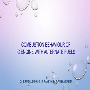 Combustion in si engine | PPT