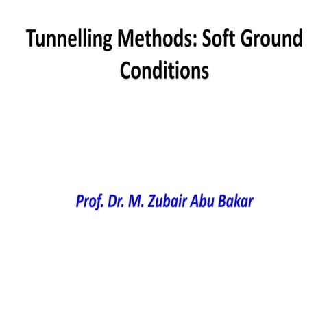 Lec11-Soft Ground Tunneling.pdf,,,,,,,mkkl | PDF