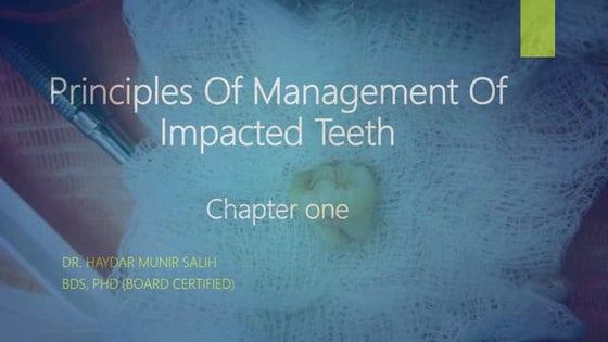 31.embedded and impacted teeth | PPTX | Dental Health | Diseases and ...