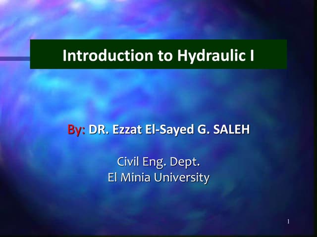 Fluid mechanics-ppt | PPTX | Physics | Science