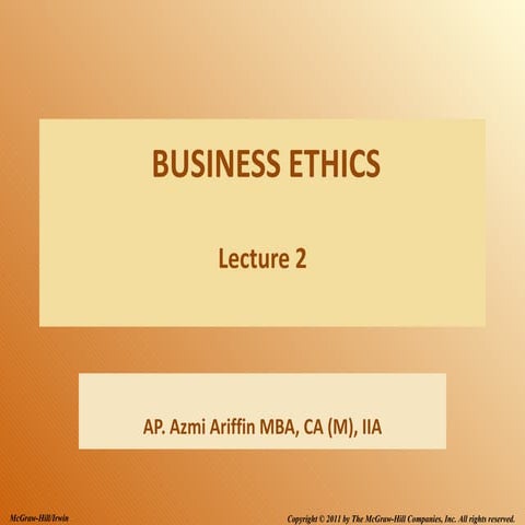 Lec2 | PPT | Business and Finance